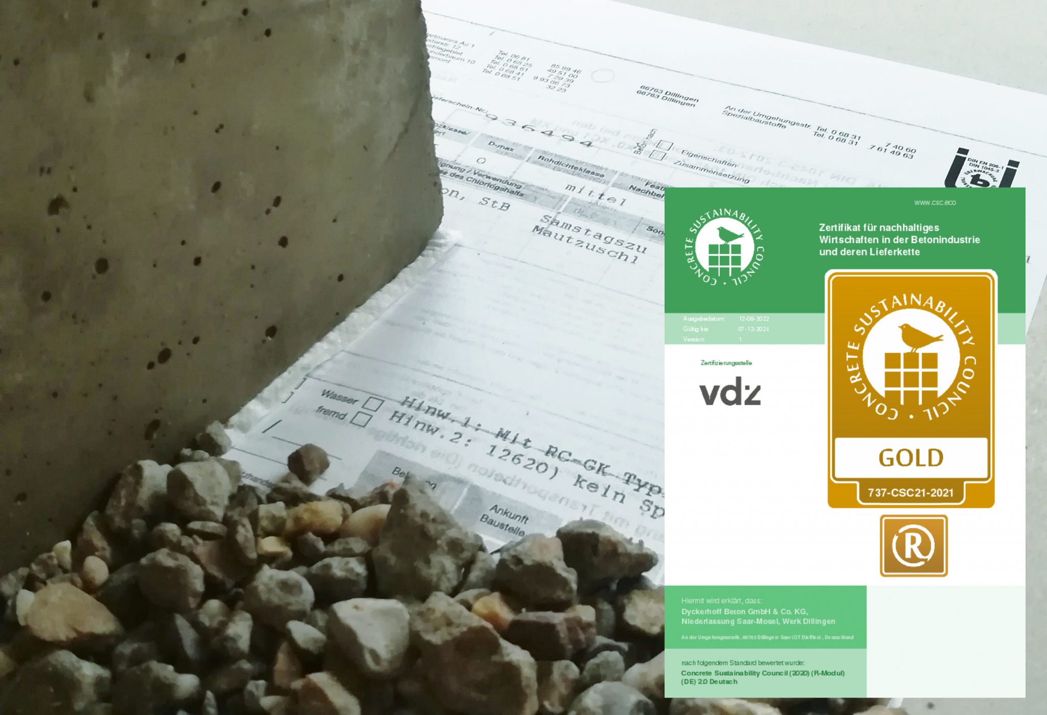 Werk Dillingen erhält erstes R-Modul bei Dyckerhoff